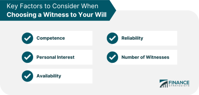 Who Can Witness a Will and How to Choose One