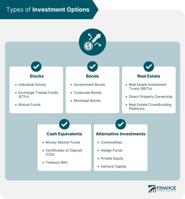 Investment Menu | Definition, Types, Factors, & Strategies