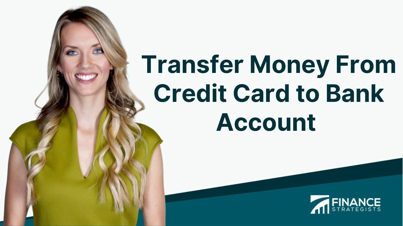 Transfer Money From Credit Card to Bank Account